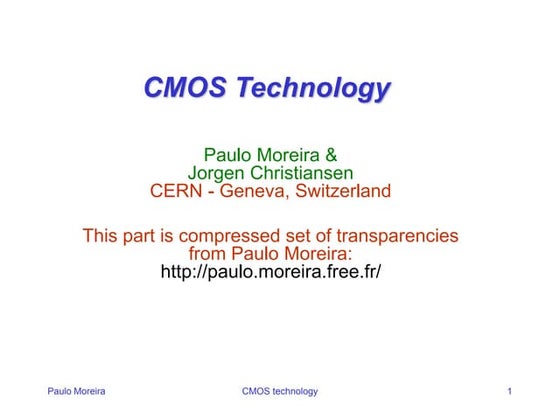 Radiation effects on digital cmos circuits | PPT