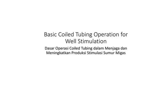 well pad operations - PCP | PPT