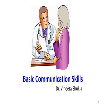 Basic communication skills | PPTX