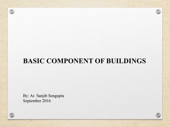 Structural system of Buildings(sub-structure+ super structure) | PPTX ...
