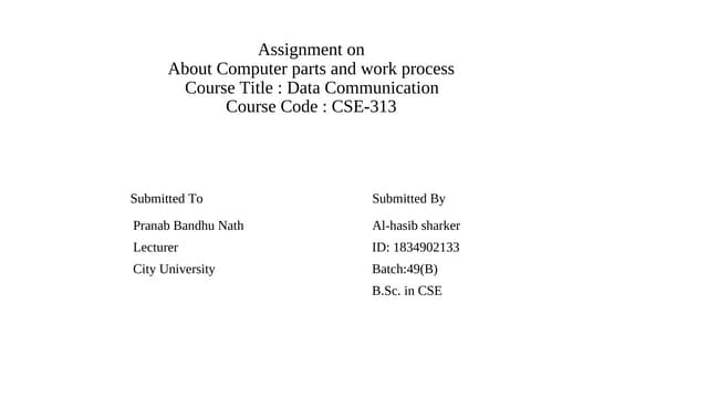 Basiccomputer Ppt