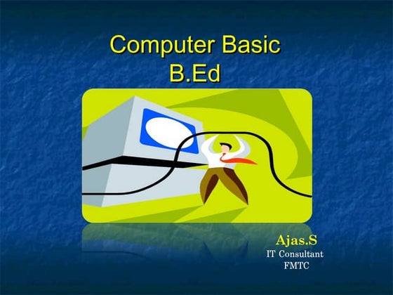 Computer Basics | PPT