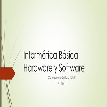 Basic computer hardware and software | PPTX