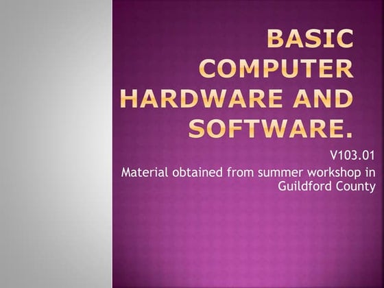Multimedia system and hardware devices | PPTX | Operating Systems | Computer Software and ...