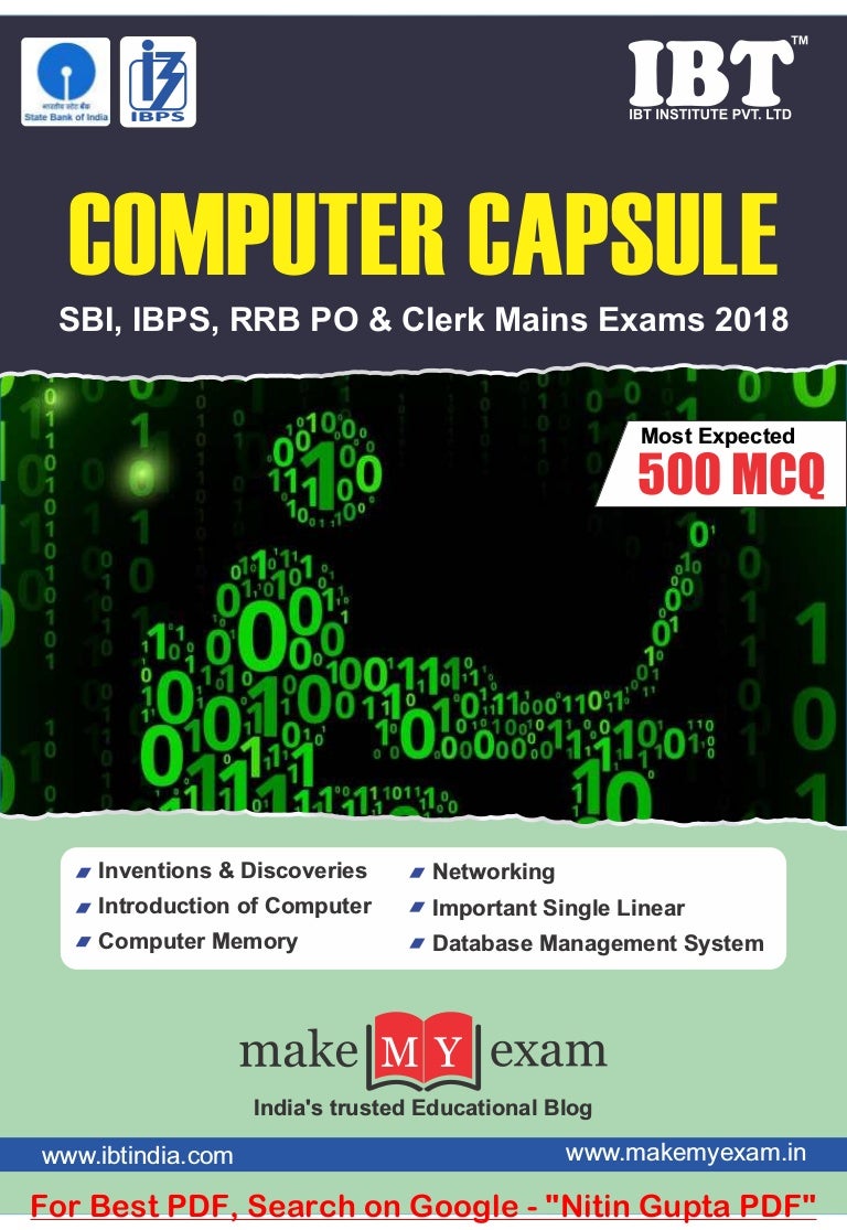 Basic computer notes pdf in english