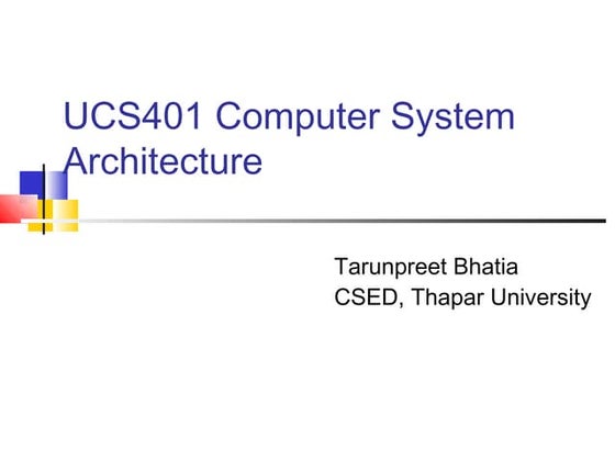 Basic Computer Organization Ppt