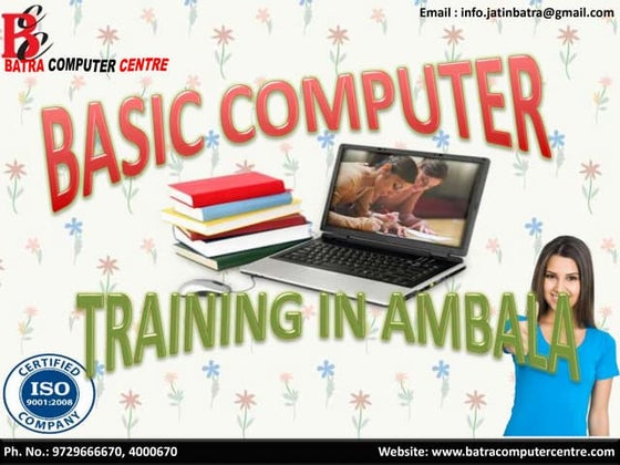 Basic Computer Training Centre in Ambala ! Batra Computer Centre | PPT