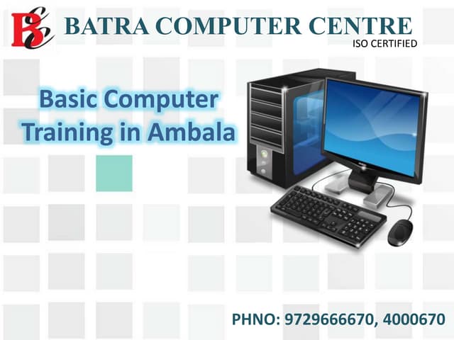 Presentation on Basic Computer | PPTX