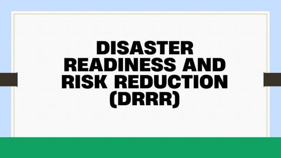 Natural Hazards and Disasters | PPT