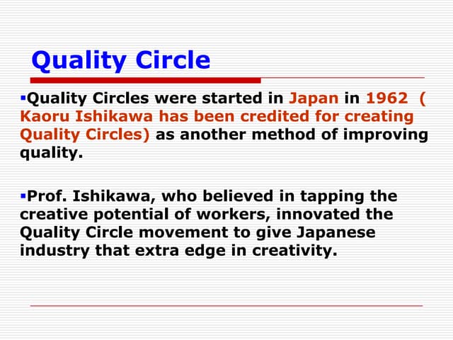 Twelve steps of qc | PPT