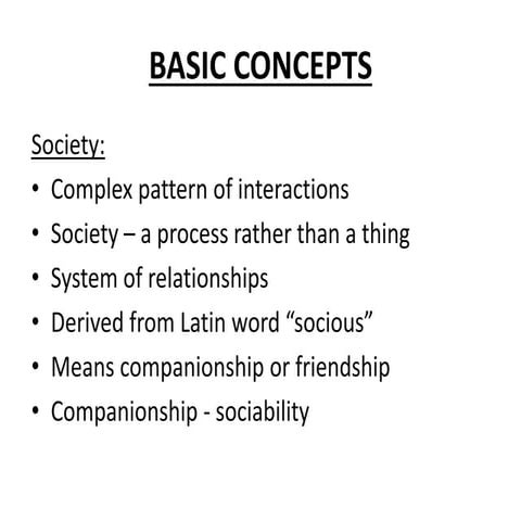 Basic concepts | PPTX