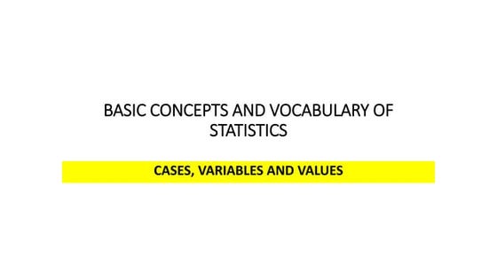 Types of Variables | PPT