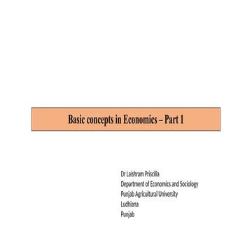 Basic concepts in Economics -part 1.pptx