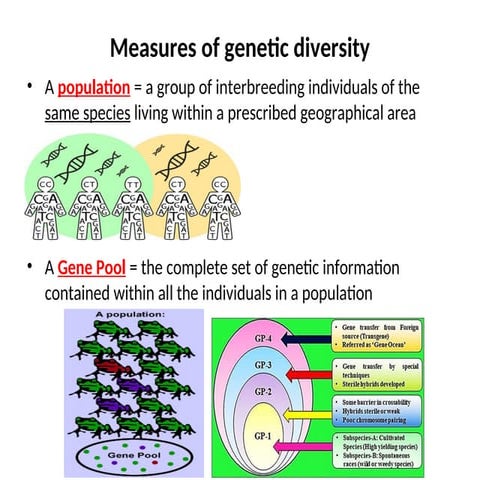 Basic concepts of genetic diversity vipp.ppt