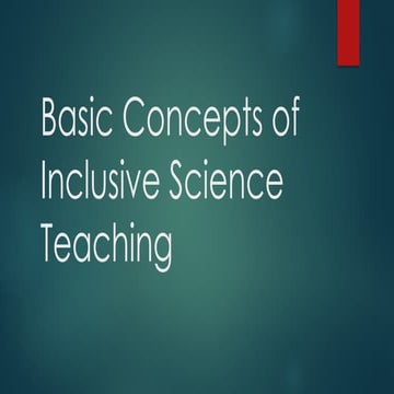 Basic Concepts of Inclusive Science Teaching.pptx