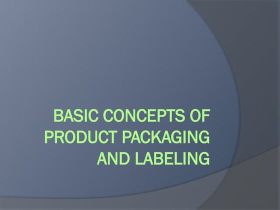 Labelling | PPT
