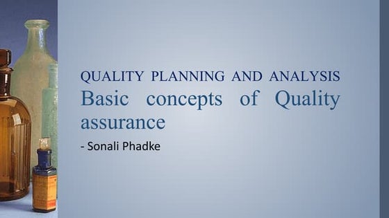 Basic quality concept | PDF | Business | Business and Finance