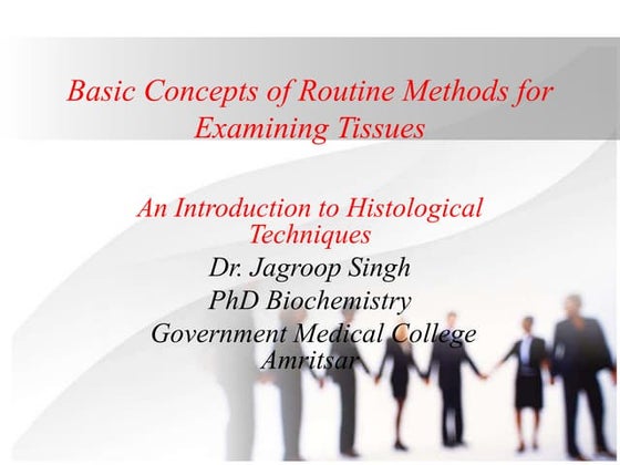 Introduction to Histotechnology.pptx.... | PPT