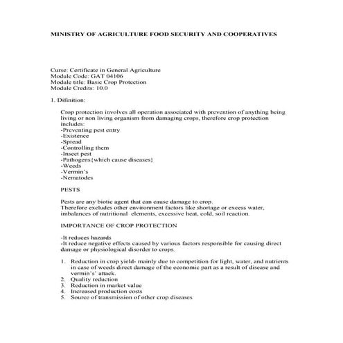 Basic crop protection | DOC