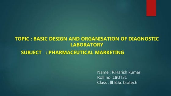 Laboratory design | PDF