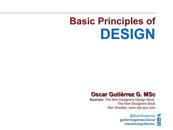 Principles of design | PPT