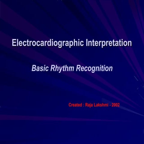 BASIC ECG RTHYM RAJI.pptx ACLS PREPARATION | PPT