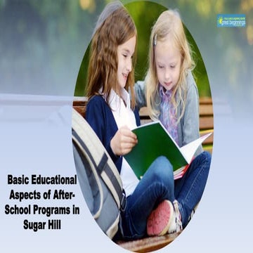 Basic Educational Aspects of After School Programs in Sugar Hill | PPT