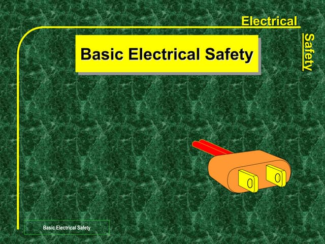 Basic_Electrical.safety dos and dont dosppt | PPT | First Aid | Injuries