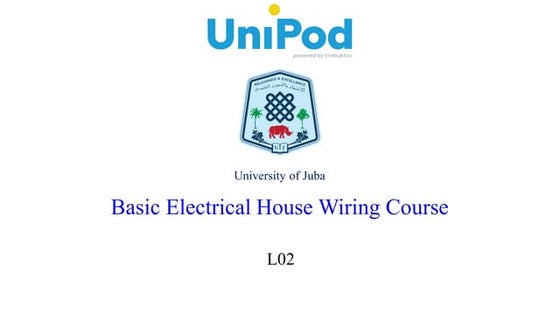 Eiae unit 4 jointing of cables1 | PPT