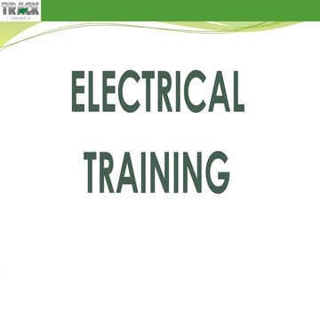 Basic Electrical traning of maintenanes.pptx