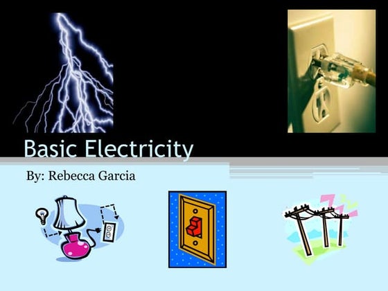 Electricity and Circuits for Grade 9 students | PPT