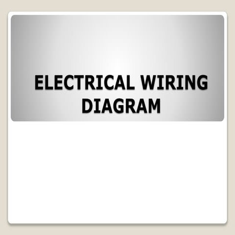 Wiring diagram | PPTX