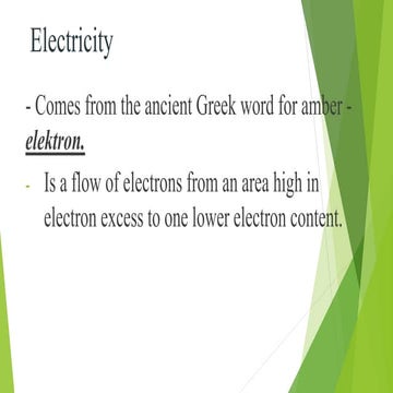 Basic electricity presentation module | PPT