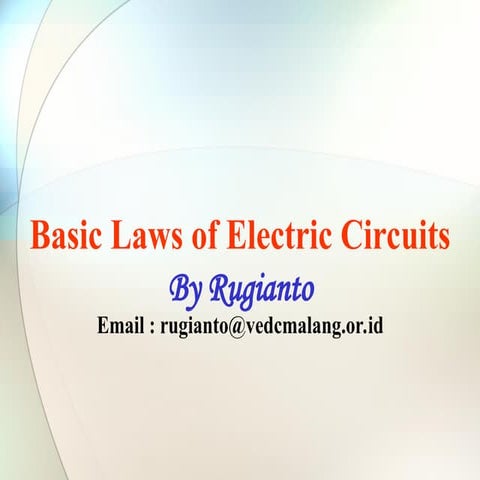 belajar elektronika dasar rangkaian elektronika | PPT
