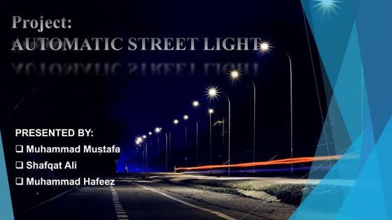 Solar High Power LED street light | PDF