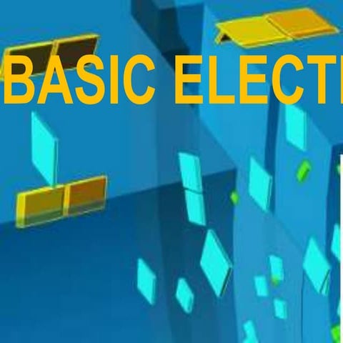 BASIC ELECTRONICS on physics for teaching grade 12 | PPT