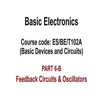 Basic Electronics-6B (oscillator ckt).pptx