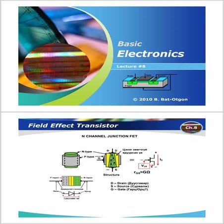 Basic electronics #8(2010) | PDF