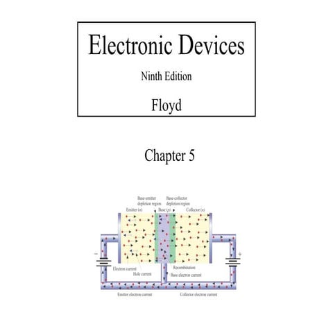 Basic Electronics Lecture Electronic Devices Chapter 5.ppt