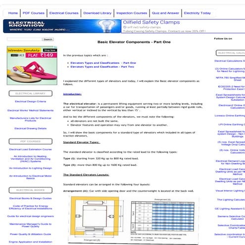 Basic Elevator Components - Part One ~ Electrical Knowhow.pdf