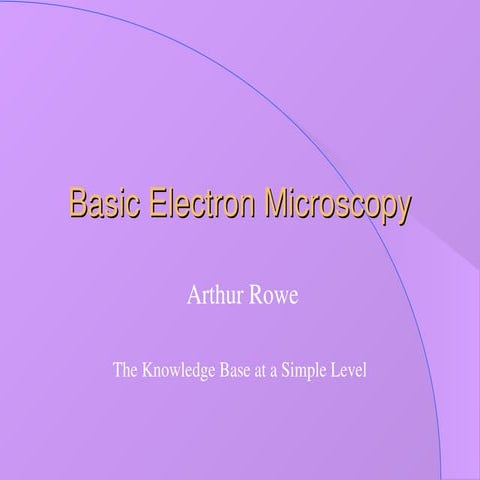 BASICS OF SEM , INCLUDES ALL THE DEFINITIONS AND WORKING MODES OF SEM | PPT
