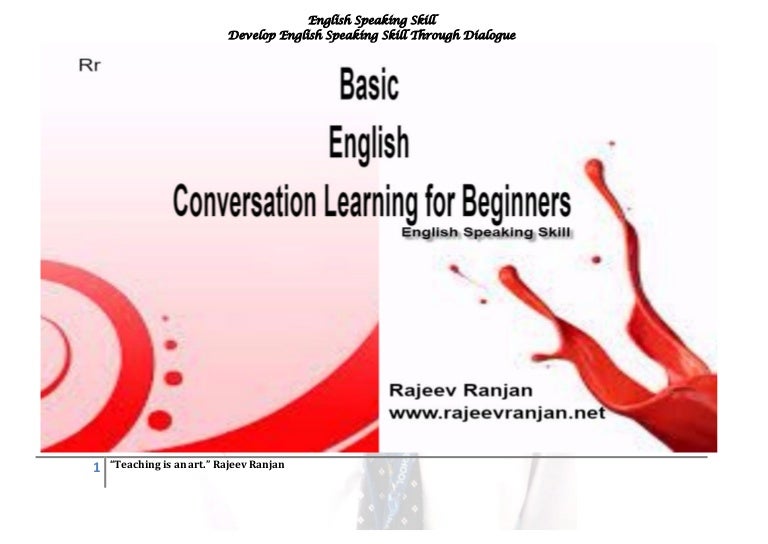 Basic english conversation learning for beginners