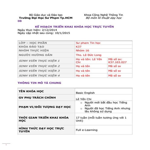 Basic english course | PDF