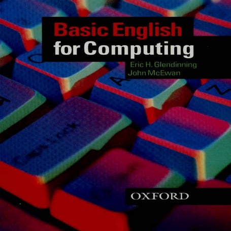 Basic english for computing | PDF