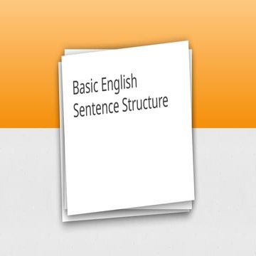 The Basic English Sentence Structure.pptx