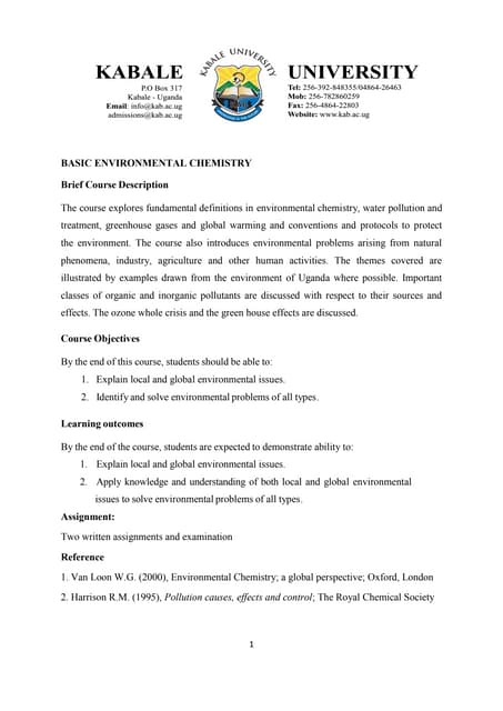 Environmental Quiz Reviewer | PDF