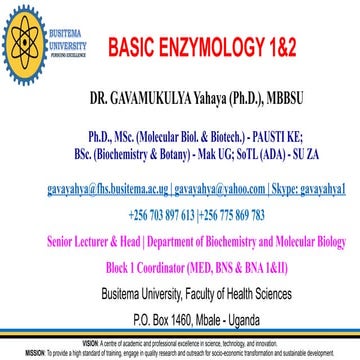 An introduction to Basic Enzymology BU20.pptx