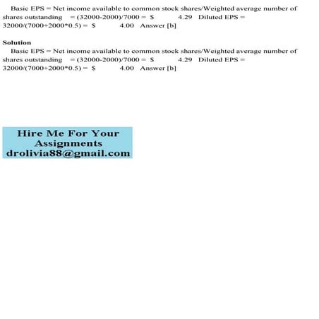 Basic EPS = Net income available to common stock sharesWeighted a.pdf