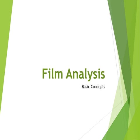 Basicfilmanalysis (1) | PPT