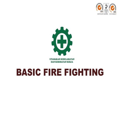 Basic fire fighting | PPTX